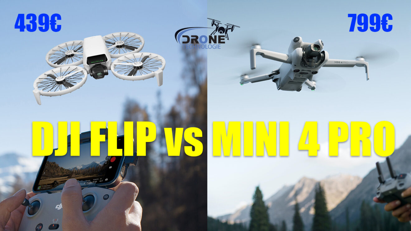 DJI FLIP vs MINI PRO - Drone technologie